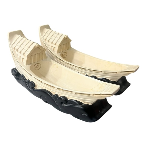 alexander Backer Co. | Art | Rare Abco Alexander Backer Co Matched Boat ...